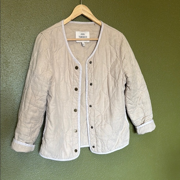 Toad&Co | Jackets & Coats | Toadco Oatmeal Quilted Jacket | Poshmark